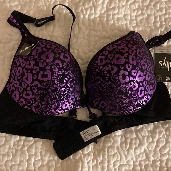 Intimates & Sleepwear | Metallic Purple Pushup Bra | Poshmark
